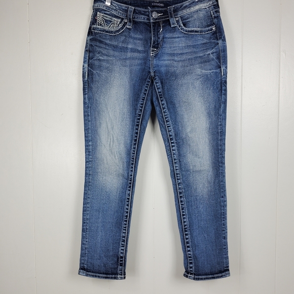 Vigoss | Pants & Jumpsuits | Vigoss Heritage Fit Capri Jeans Size 6 ...
